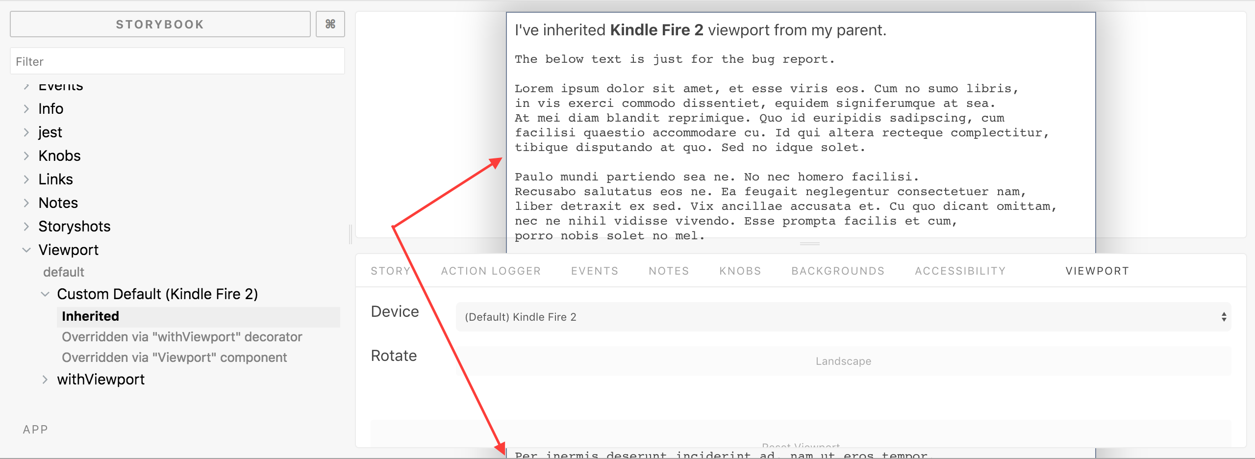 Part of the device's viewport is hidden behind the addon panel and not scrollable in small ...