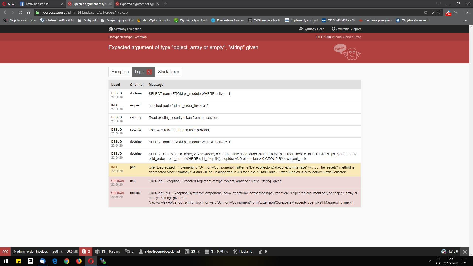 Tabs in BO after the update do not work 1.7.5.0 · Issue #11836 · PrestaShop/PrestaShop · GitHub
