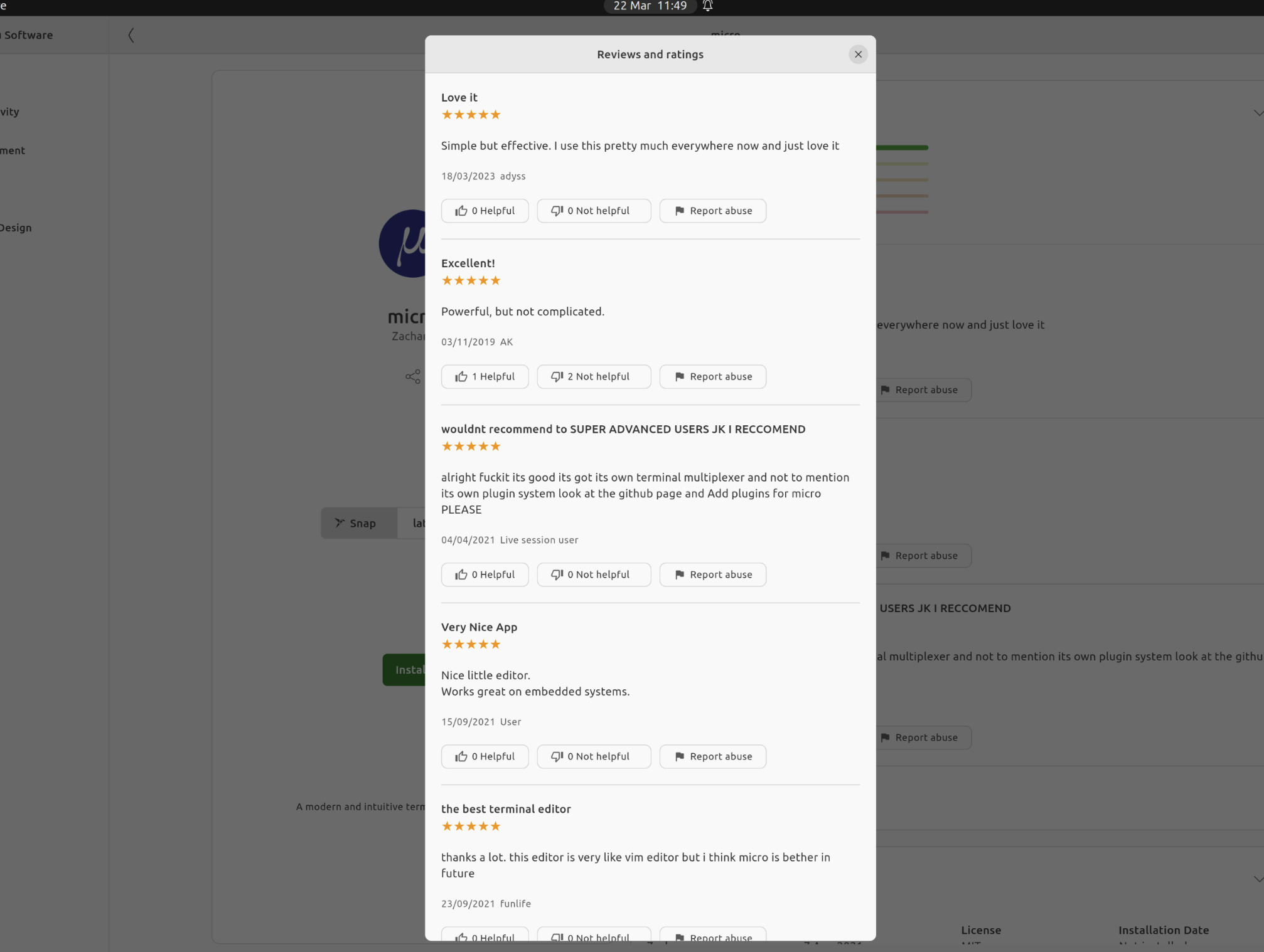 reviews: filter dropdown missing from the 'show all reviews' dropdown · Issue #1177 · ubuntu/app ...