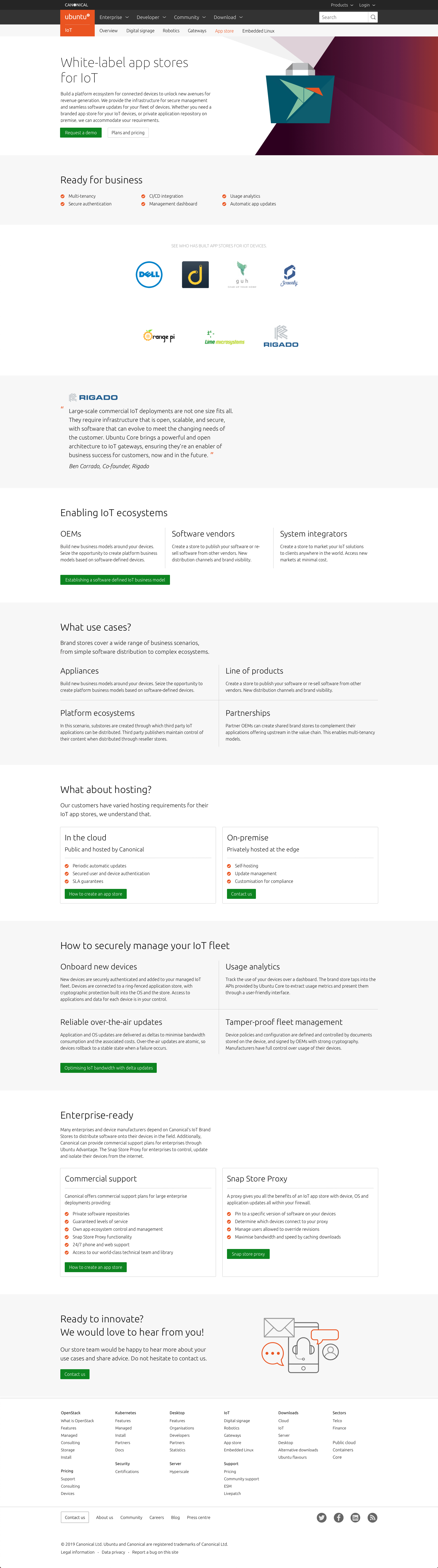 Update/rebuild /internet-of-things/app-store page · Issue #5994 · canonical/ubuntu.com · GitHub