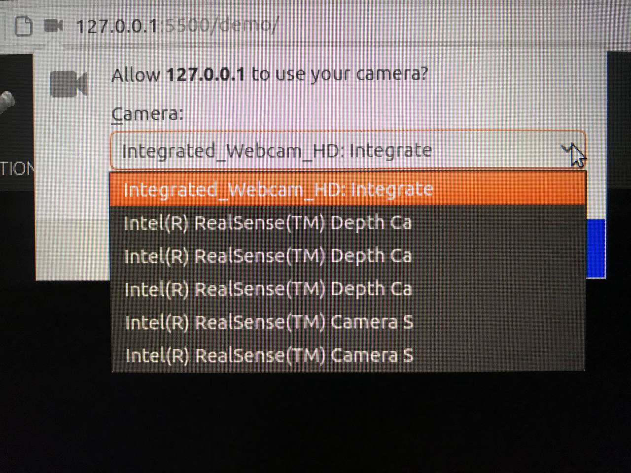 Replacing webcam with camera · Issue #116 · vladmandic/human · GitHub