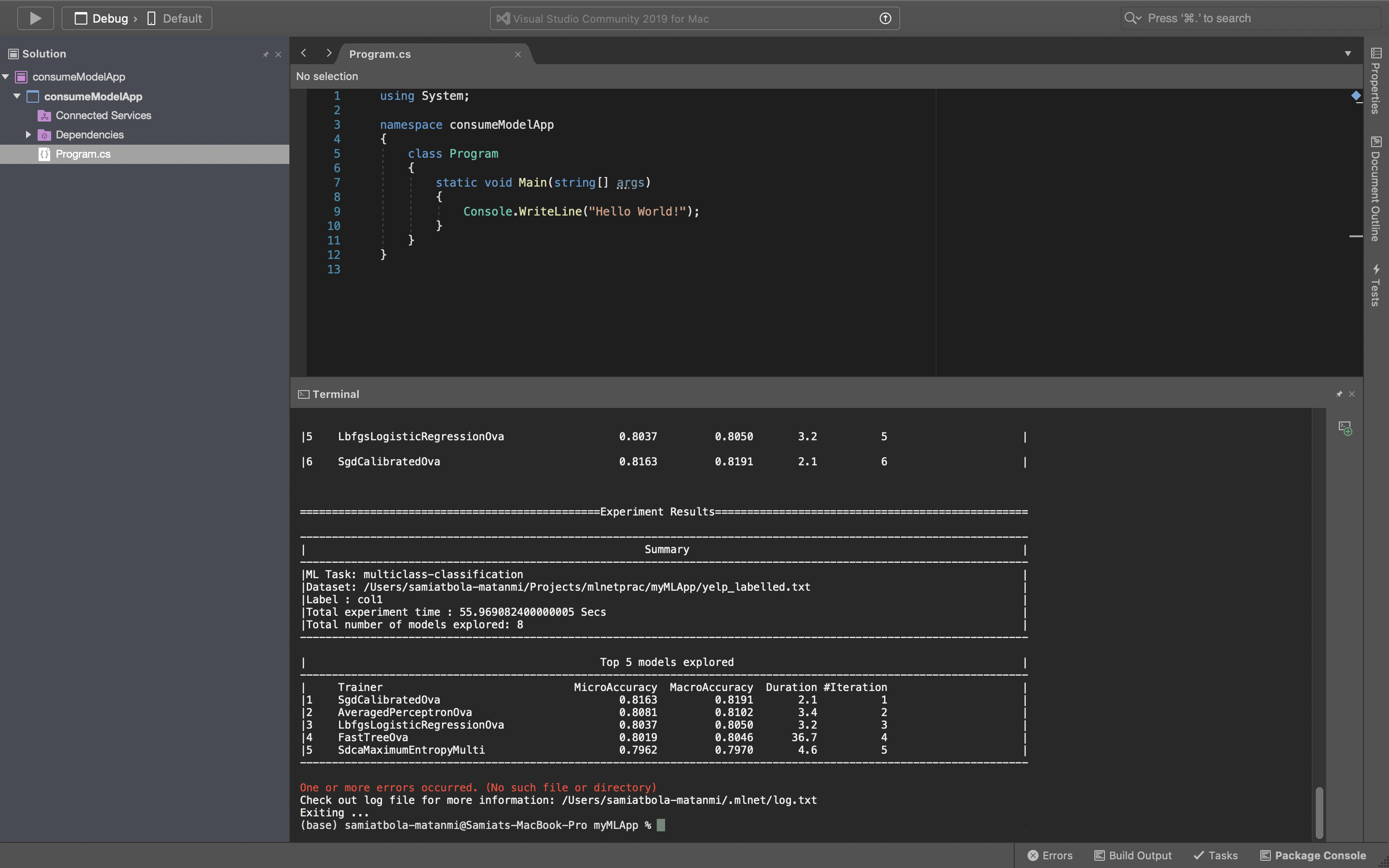 Unable to load shared library 'lib_lightgbm' or one of its dependencies on Apple Silicon · Issue ...