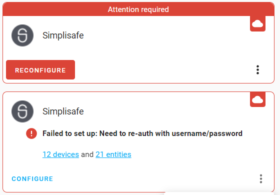 SimpliSafe integration fails on May beta · Issue #70933 · home-assistant/core · GitHub