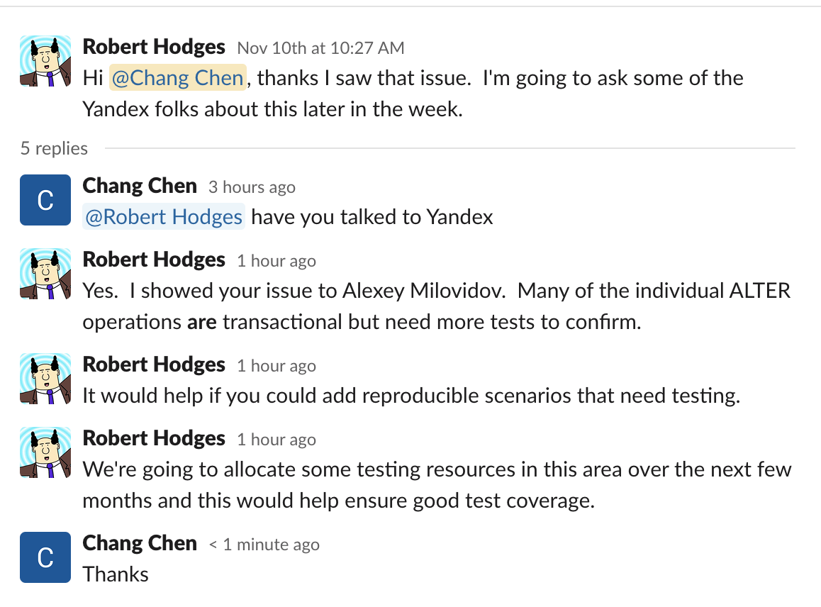 The Atomicity Of Alter Partition · Issue 16702 · Clickhouseclickhouse · Github