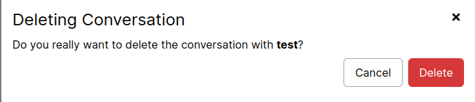 [Whisper] 'Delete conversation' should be 'leave group' for the group chats. · Issue #300 ...