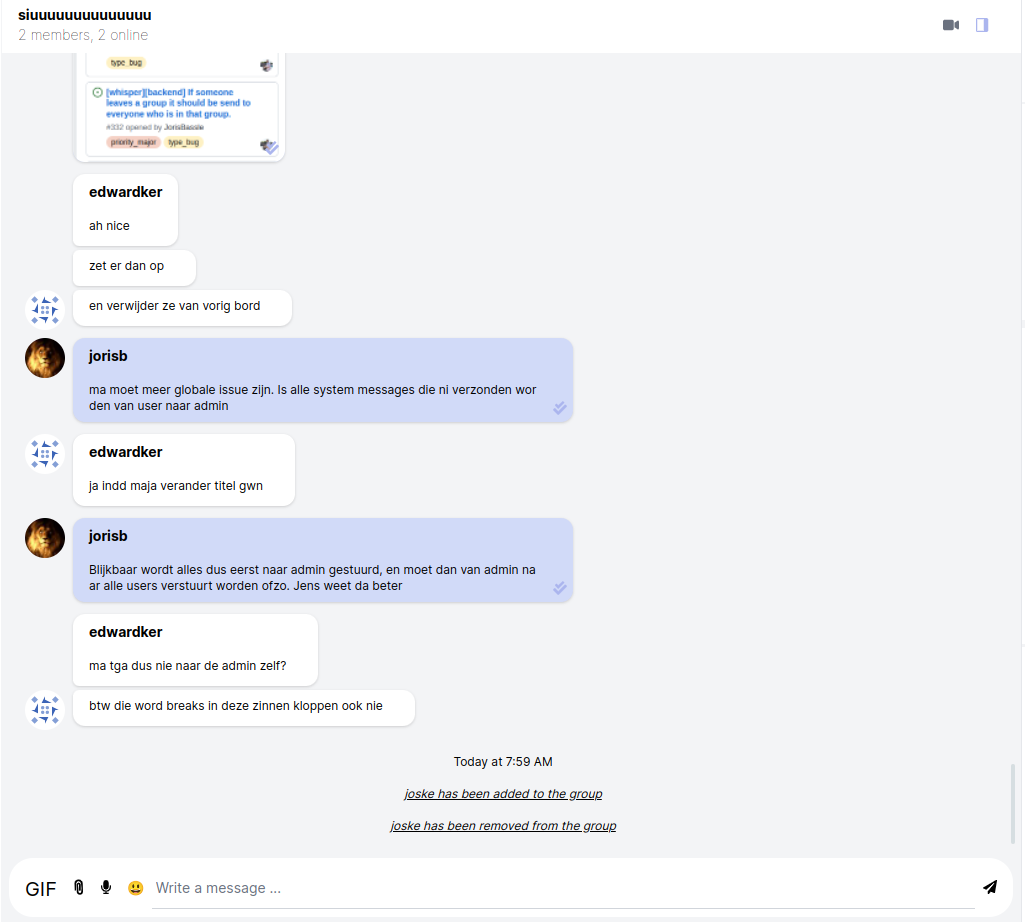 [whisper] User has to scroll down to read new messages · Issue #371 · threefoldtech/freeflow ...