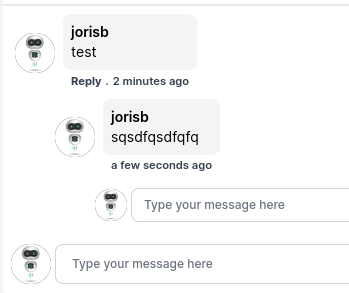 Flow - Weird behavior in comment section with avatars · Issue #647 · threefoldtech/freeflow_twin ...