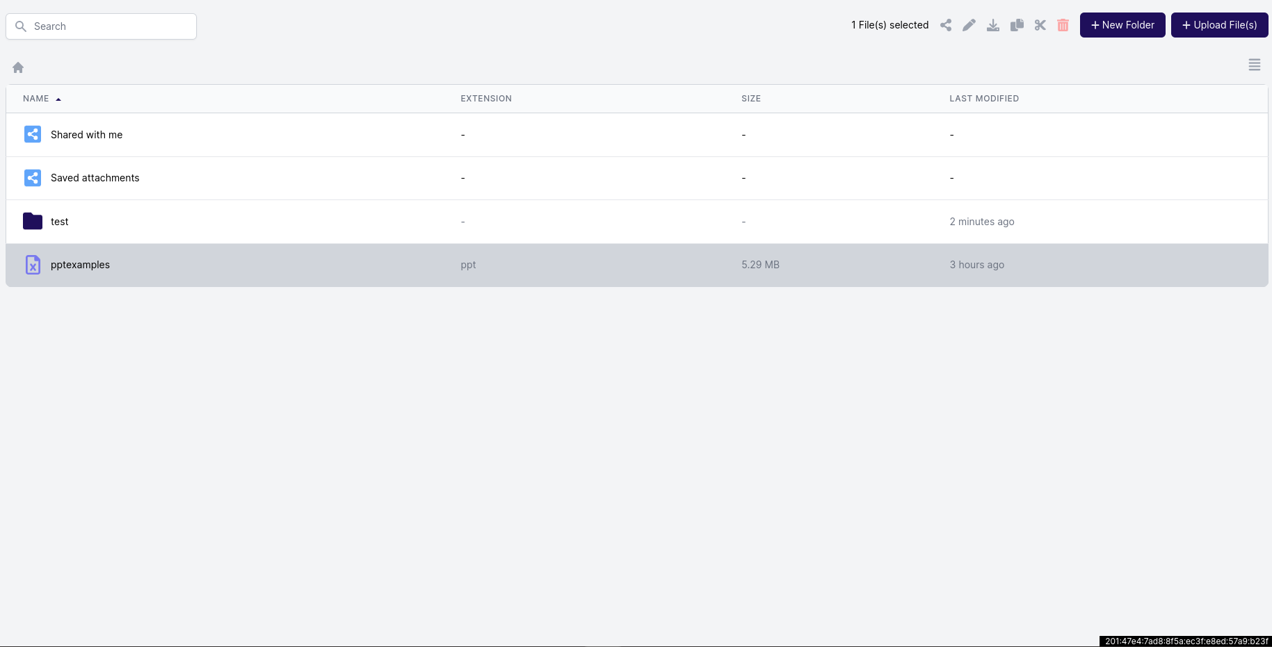 [Quantum] Can't unselect all files by clicking outside the table · Issue #821 · threefoldtech ...