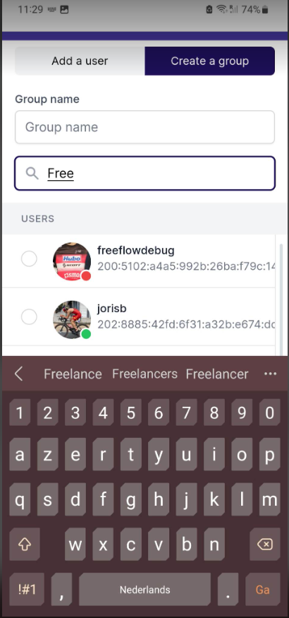[MOBILE][WHISPER] Can't search for users if you add a user or create group chat · Issue #992 ...