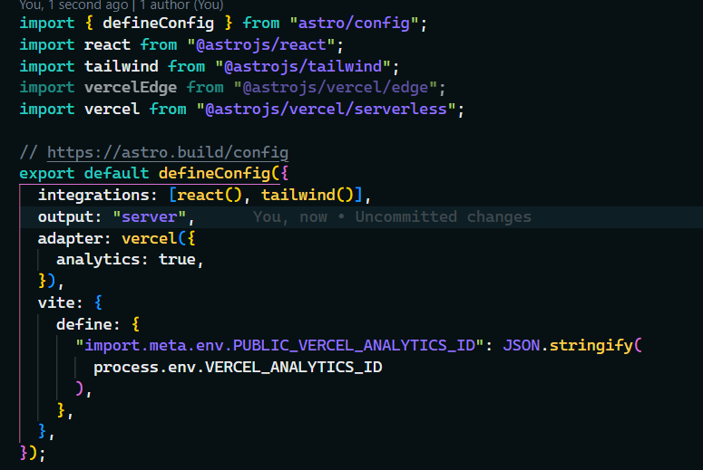 VERCEL_ANALYTICS_ID not found · Issue #7573 · withastro/astro · GitHub