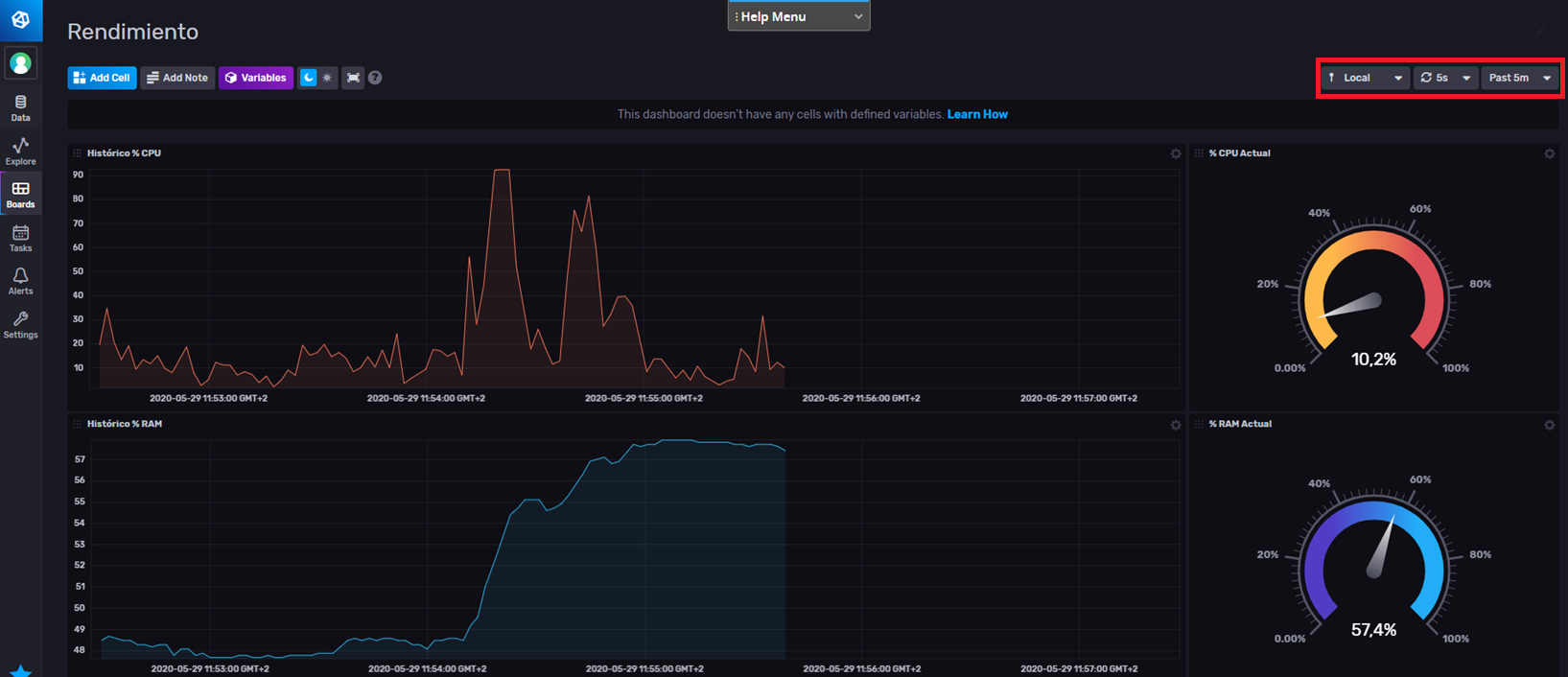 Auto refreshing button does not appear · Issue #19661 · influxdata/influxdb · GitHub