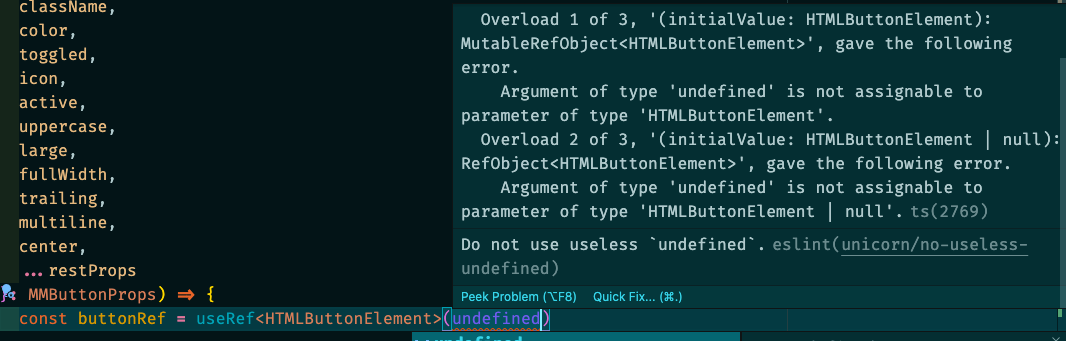 no-null rule with TS error and react · Issue #841 · sindresorhus/eslint-plugin-unicorn · GitHub