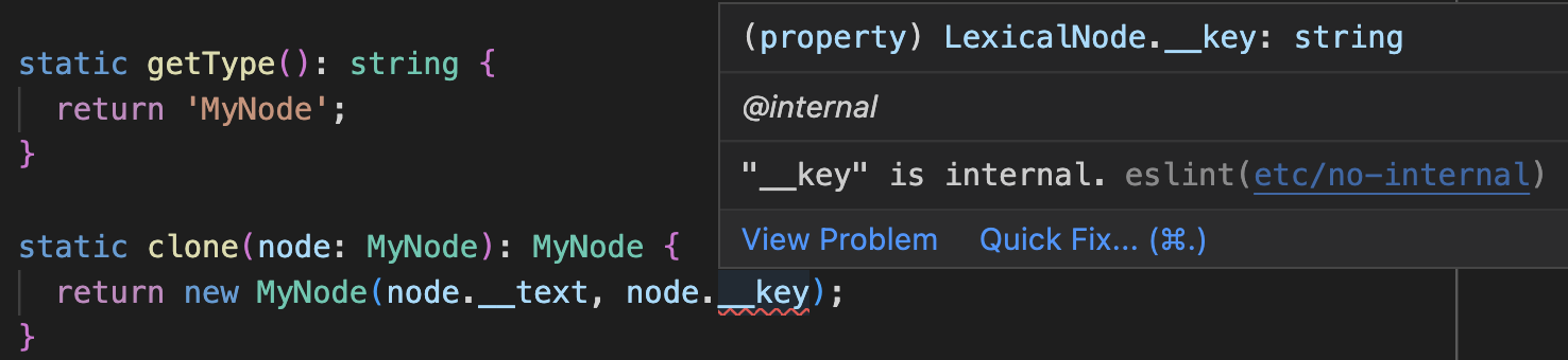 Feature: Update doc and stop using internal members in clone method · Issue #3503 · facebook ...