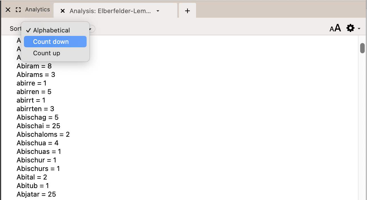Concordance Feature · Issue 1388 · Coteditor Coteditor · Github