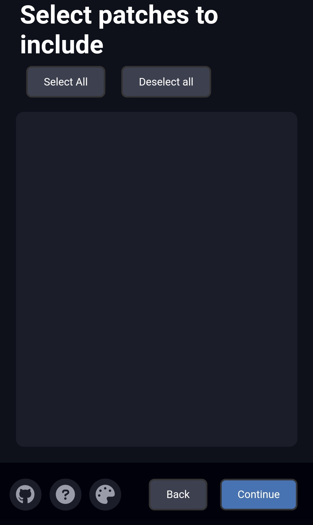 no patches in the menu · Issue #341 · reisxd/revanced-builder · GitHub