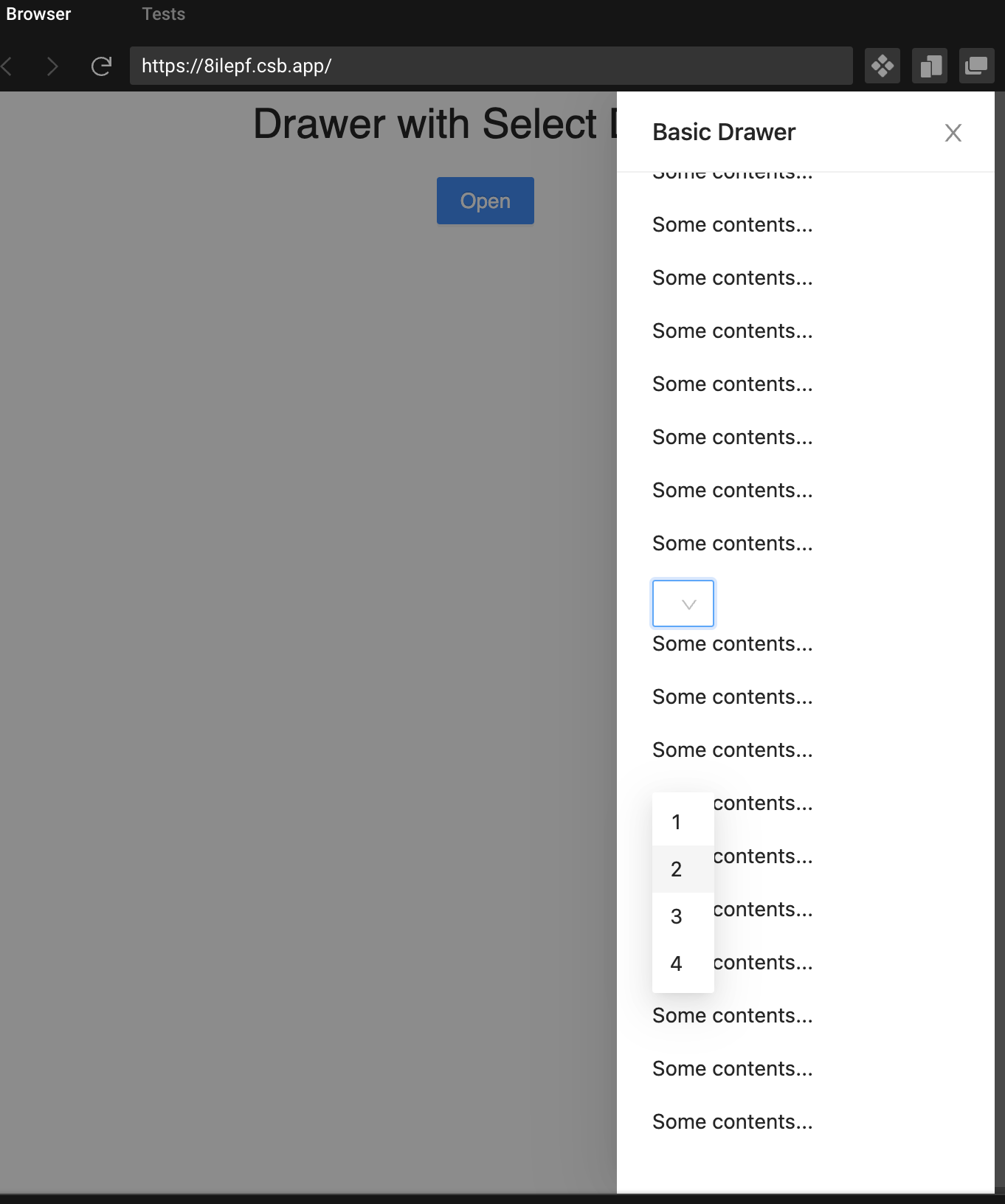 Select 组件的下拉框在 Drawer 组件中scroll事件穿透 · Issue #36585 · ant-design/ant ...