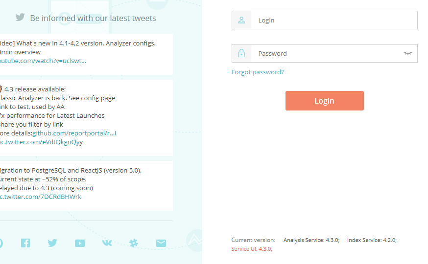 Cant Login For The First Time Connection Refused · Issue 523 · Reportportal Reportportal