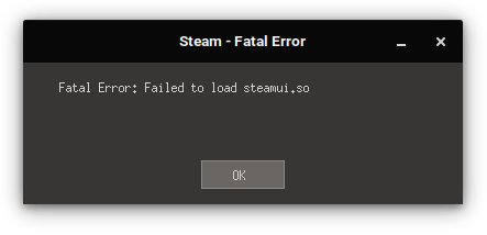 Failed to load steamui.so · Issue #6425 · ValveSoftware/steam-for-linux · GitHub