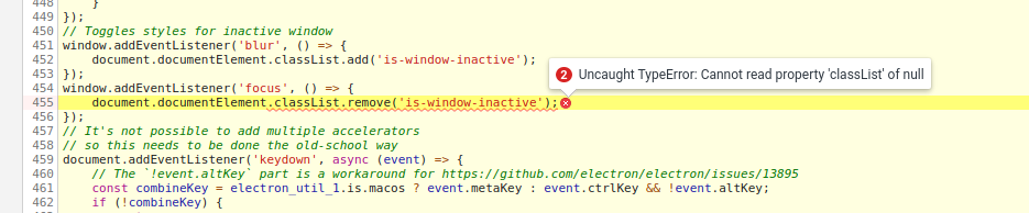 Something went wrong · Issue #1285 · sindresorhus/caprine · GitHub