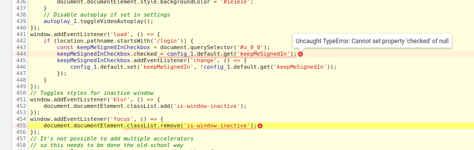 Something went wrong · Issue #1285 · sindresorhus/caprine · GitHub