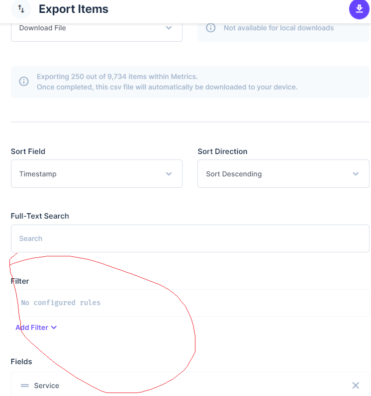 Export - Not getting the filters added until manual refresh - Export · Issue #13217 · directus ...