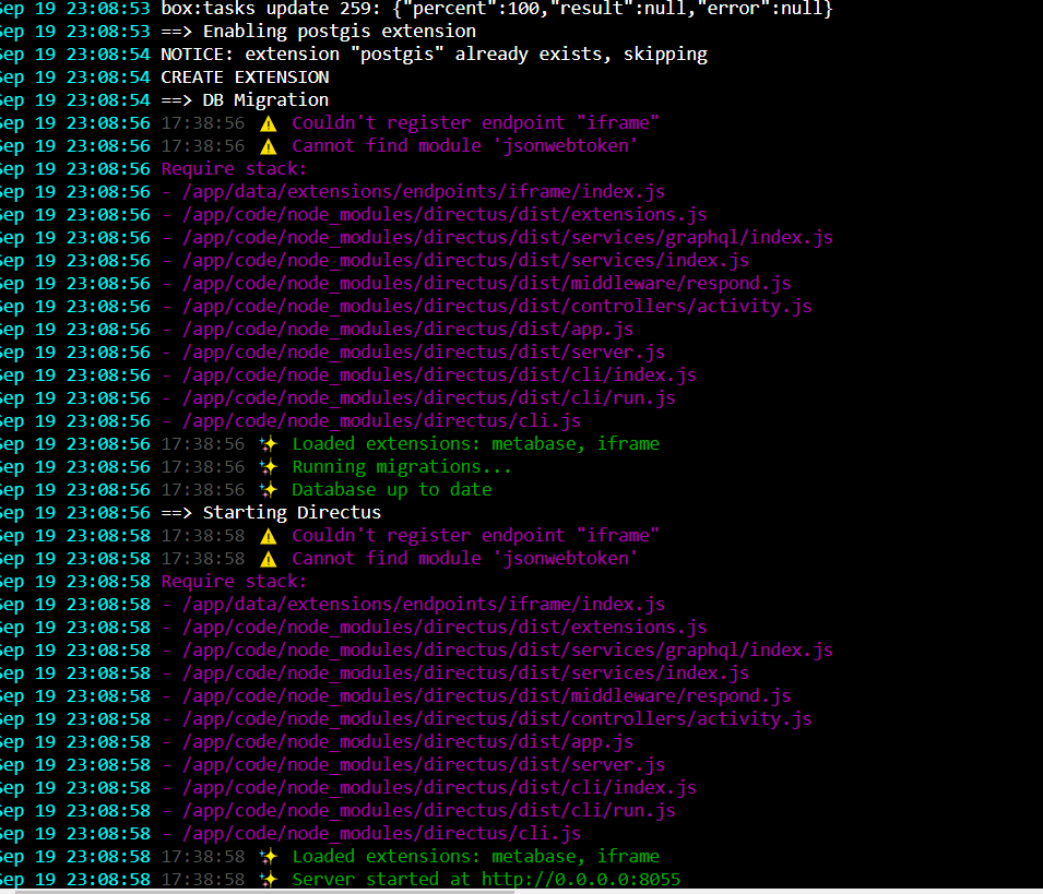 How to integrate metabase dashboard code to directus · directus directus · Discussion #15615 ...
