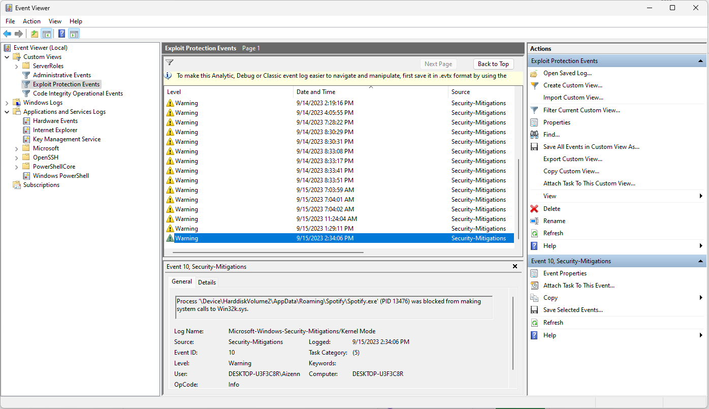 [Bug]: Use Strict CFG causing an issue in explorer.exe · Issue #115 · HotCakeX/Harden-Windows ...
