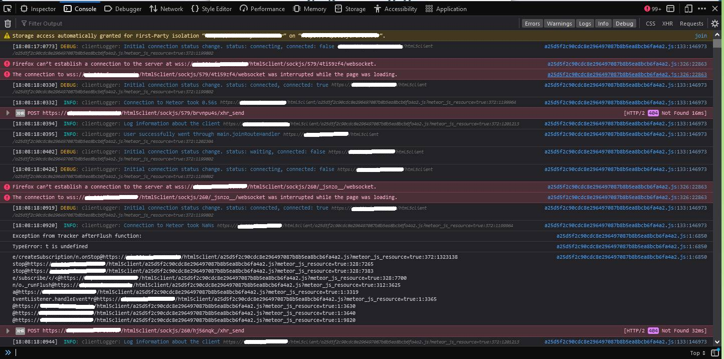 Get stuck in three dots intro loading page in some situations · Issue #18061 · bigbluebutton ...