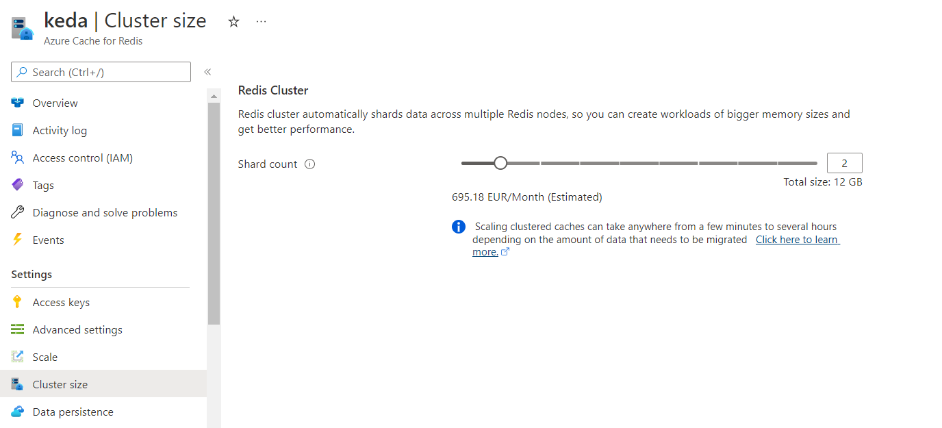 Do redis-cluster scalers work with Azure Redis · kedacore keda · Discussion #3306 · GitHub