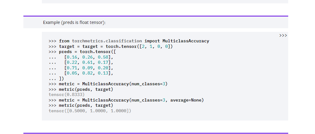 Mistake In Website · Issue 1281 · Lightning Ai Torchmetrics · Github