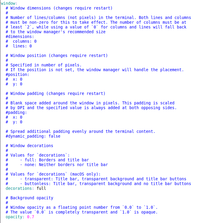 Alacritty is not reading my config · Issue #4126 · alacritty/alacritty · GitHub
