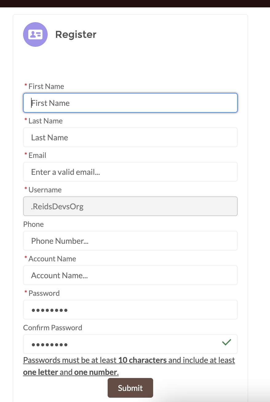 GitHub - effordDev/sf-self-registration: A custom web component for sf self registration