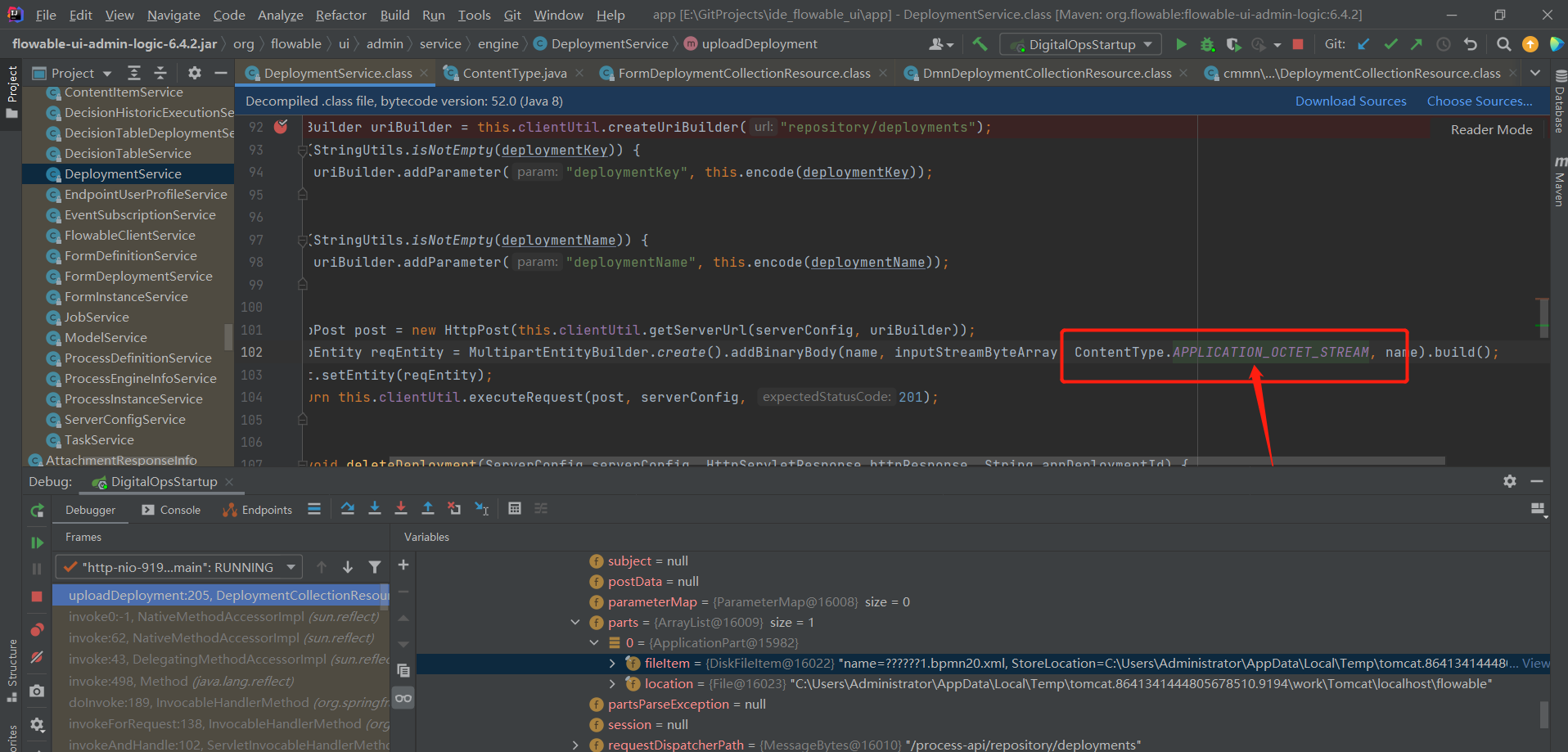 /flowable/app/rest/admin/deployments Upload Chinese garbled code · Issue #3114 · flowable ...