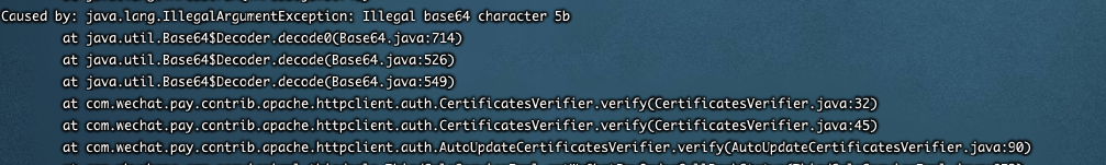验签报错 · Issue #73 · wechatpay-apiv3/wechatpay-apache-httpclient · GitHub