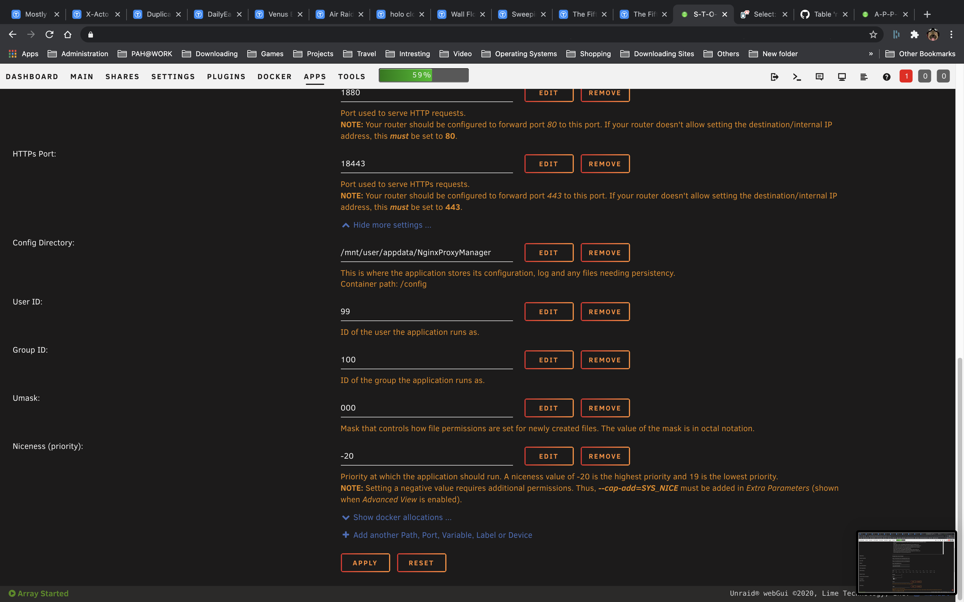 Table 'nginxproxymanager.migrations_lock · Issue #94 · jlesage/docker-nginx-proxy-manager · GitHub