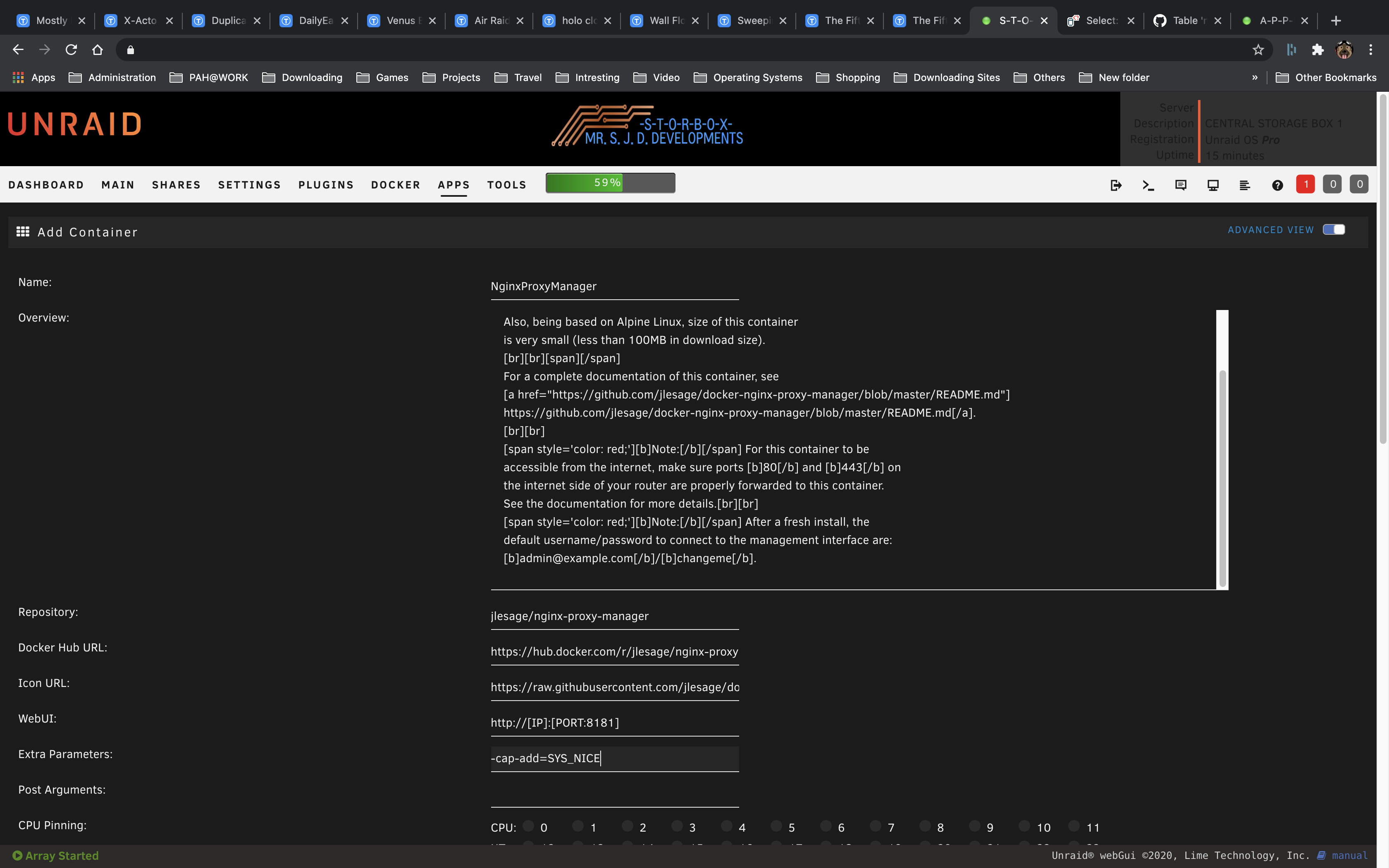 Table 'nginxproxymanager.migrations_lock · Issue #94 · jlesage/docker-nginx-proxy-manager · GitHub