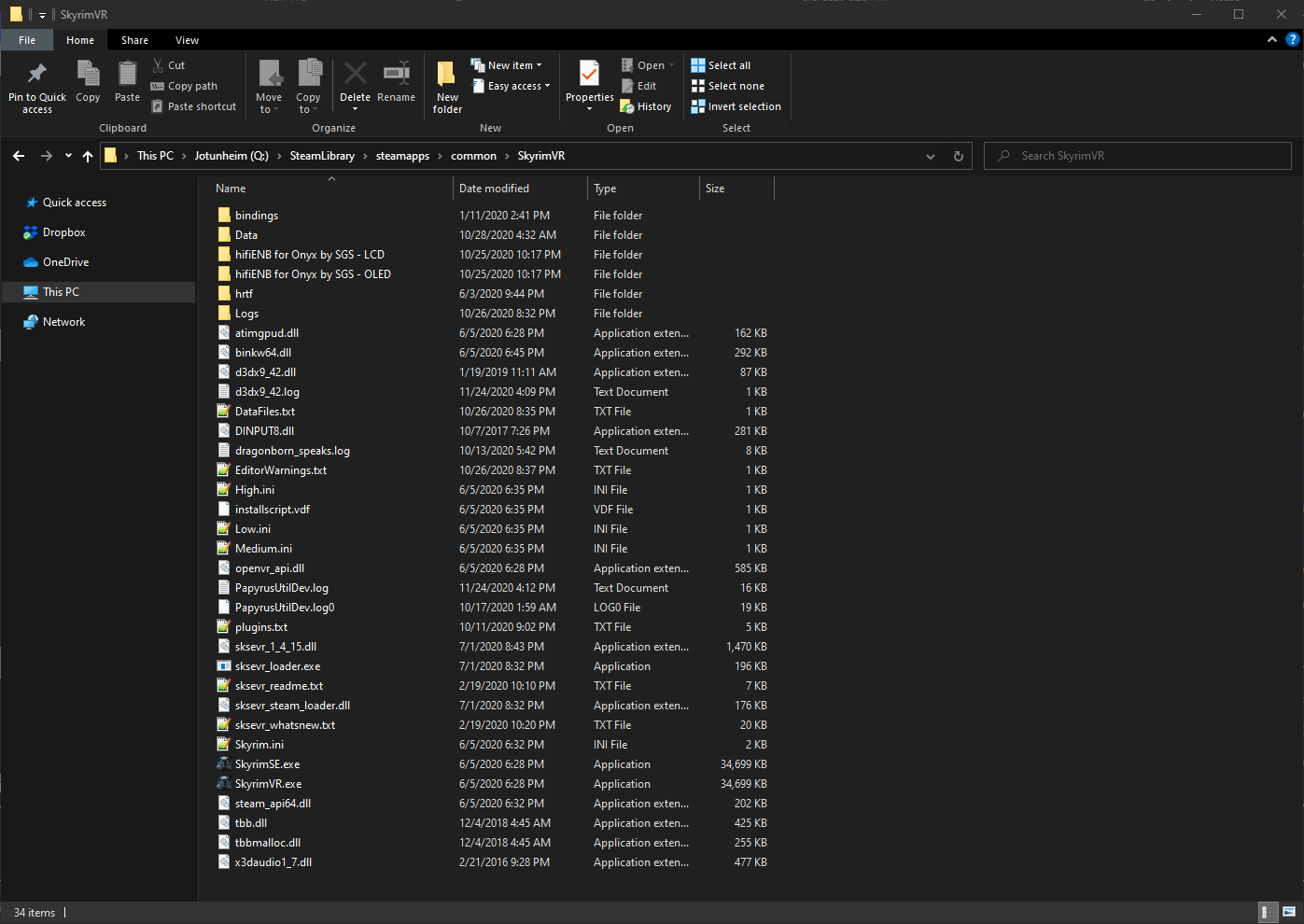 Skyrim VR INI file should be called SkyrimVR.ini · Issue #549 · wrye ...