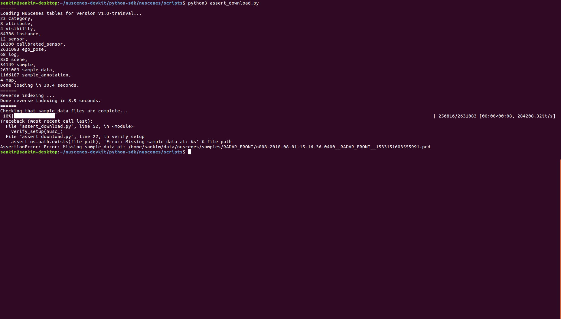 assert_download.py error · Issue #166 · nutonomy/nuscenes-devkit · GitHub
