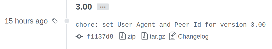 New release · Issue #318 · transmission/transmission · GitHub
