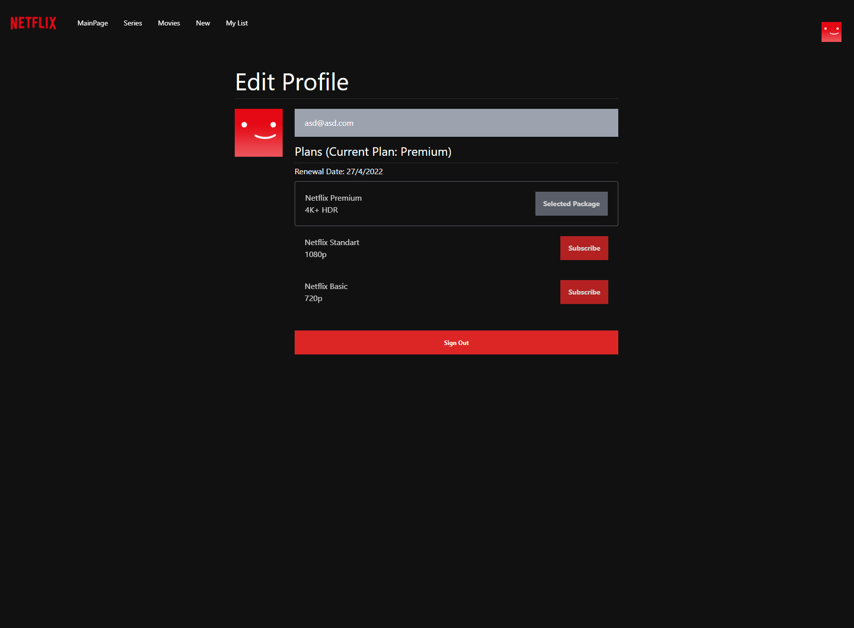 GitHub - iamProcoder/Netflix-Clone: ReractJS - Redux ToolKit - Firebase - Tailwind
