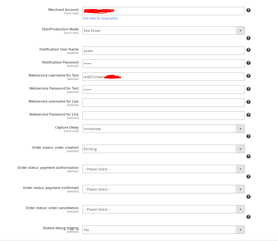 Credit Card Method adyen createEncryption Is Not A Function Issue