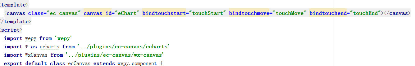 组件中添加canvas标签 动作属性不能用? · Issue #1018 · Tencent/wepy · GitHub