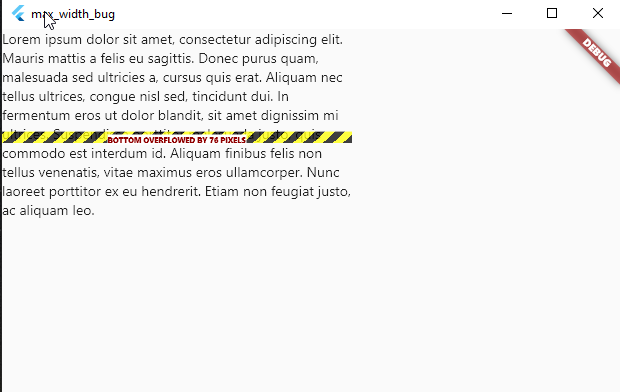 IntrinsicHeight and BoxConstraints generate false-positive overflow error · Issue #116281 ...