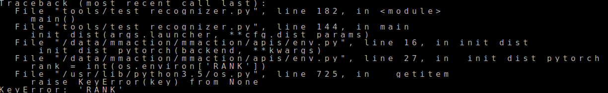 Trying: Inference with pretrained models, getting the error below. · Issue #145 · open-mmlab ...