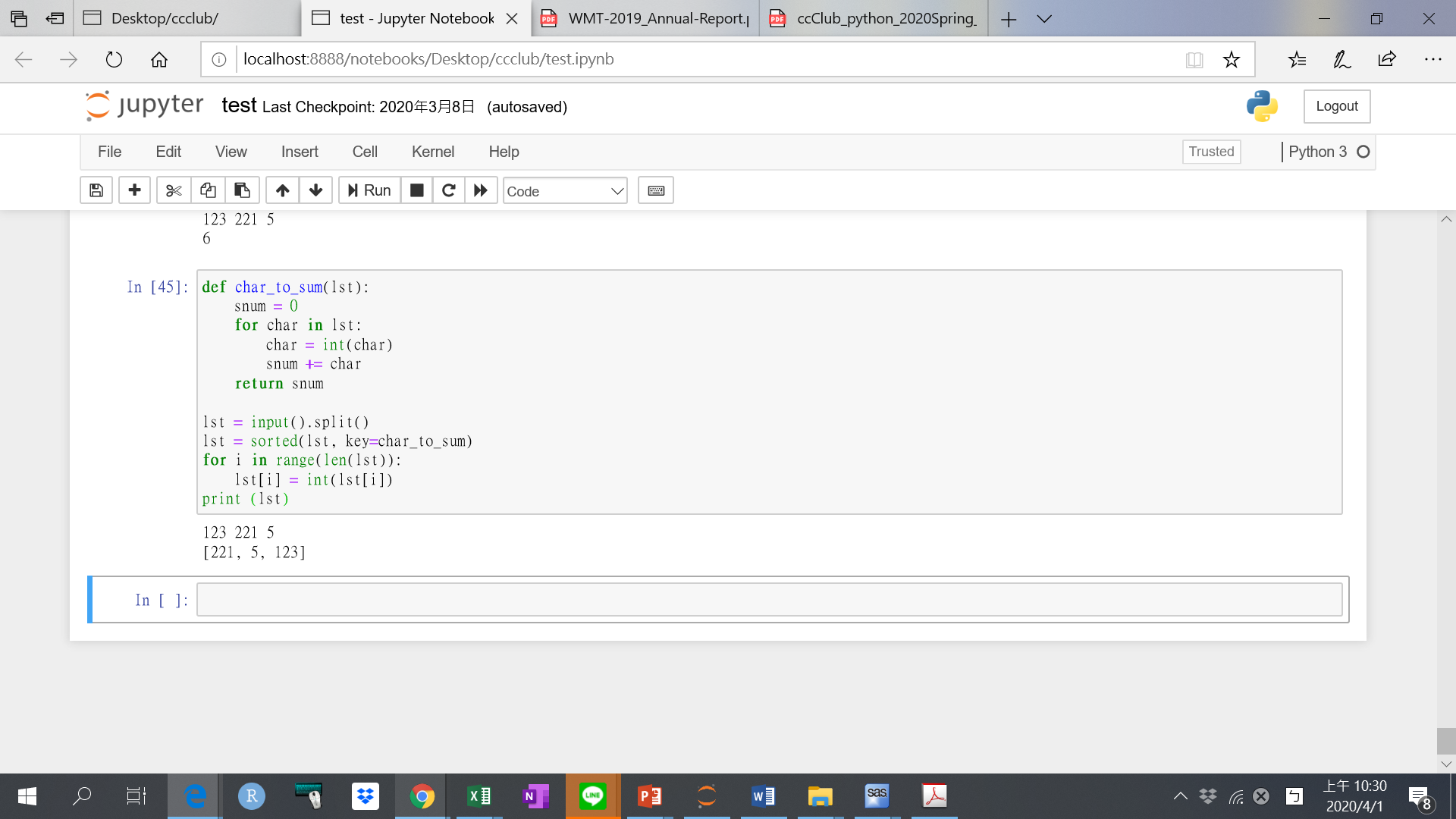 [General] 9-1：數字總和排序 · Issue #214 · coding-coworking-club/python-2020-spring · GitHub