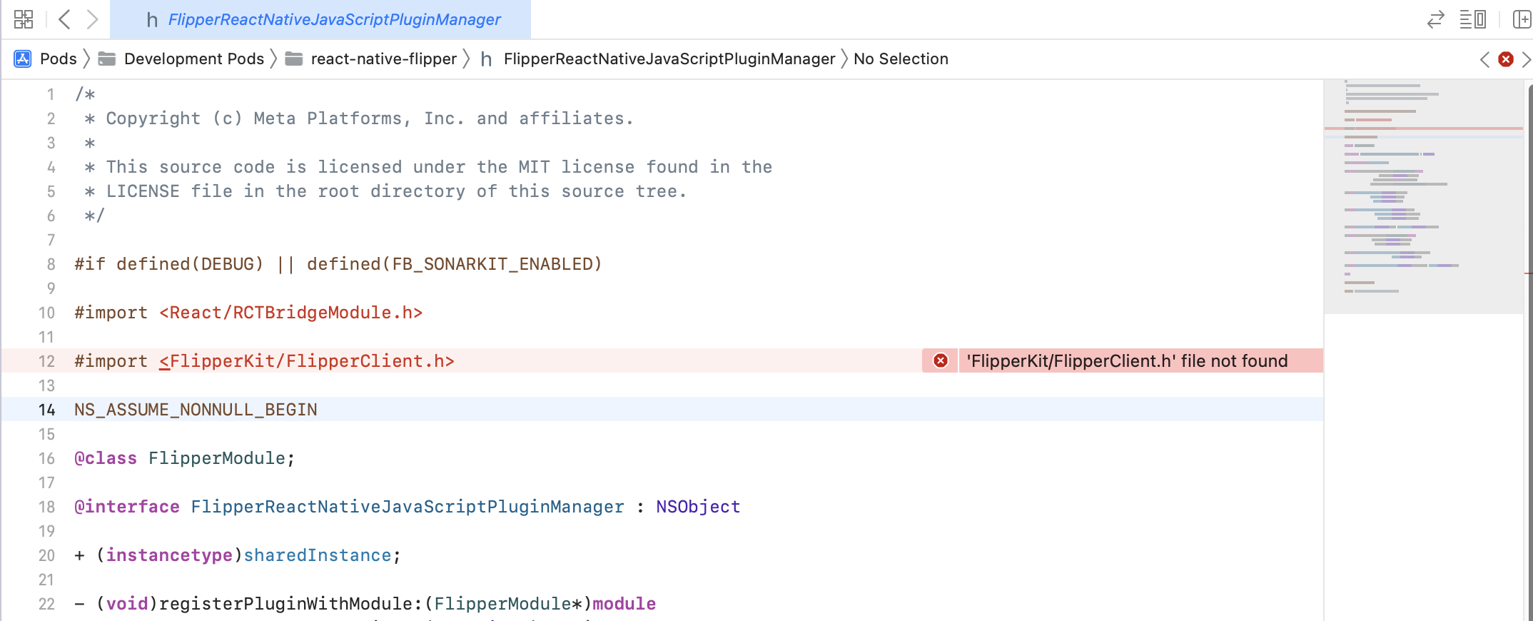 'FlipperKit/FlipperClient.h' file not found after firebase integration. · Issue #4394 · facebook ...