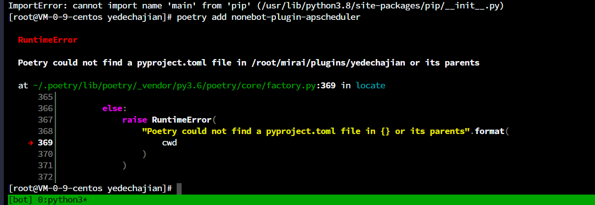 Question: 安装apscheduler失败 · Issue #203 · nonebot/nonebot2 · GitHub