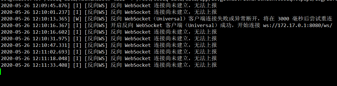 反向 WebSocket 连接尚未建立，无法上报 · Issue #189 · nonebot/nonebot · GitHub
