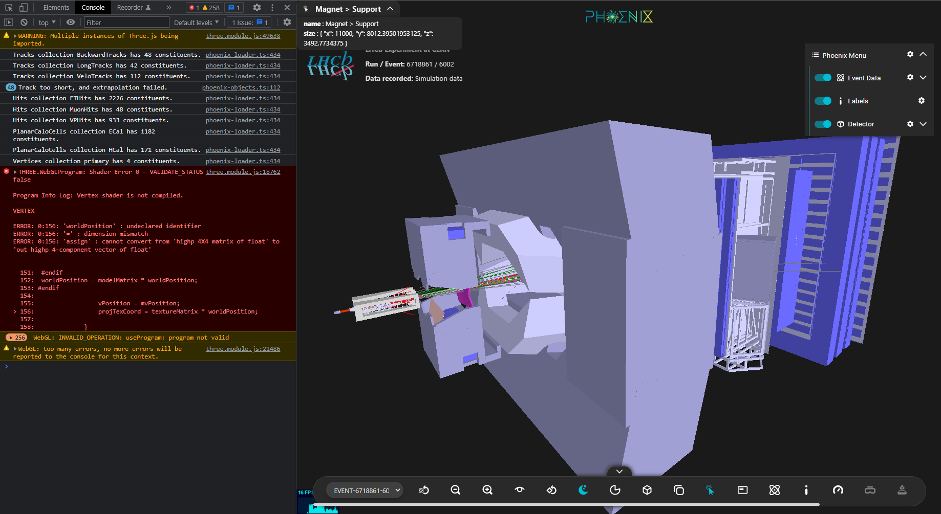 Outline pass not working in selection mode · Issue #508 · HSF/phoenix · GitHub