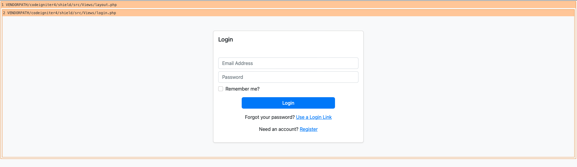 Bug: can't use Auth config in different namespace than App · Issue #761 · codeigniter4/shield ...